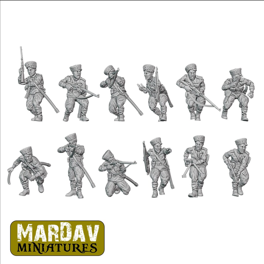 Cossack Infantry soviet - Etsy