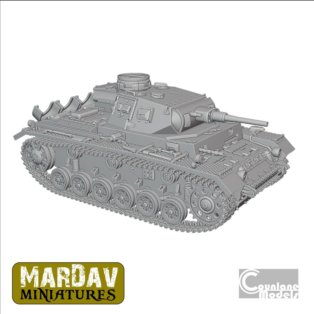 Panzer III Ausf F - Late (german) - Etsy