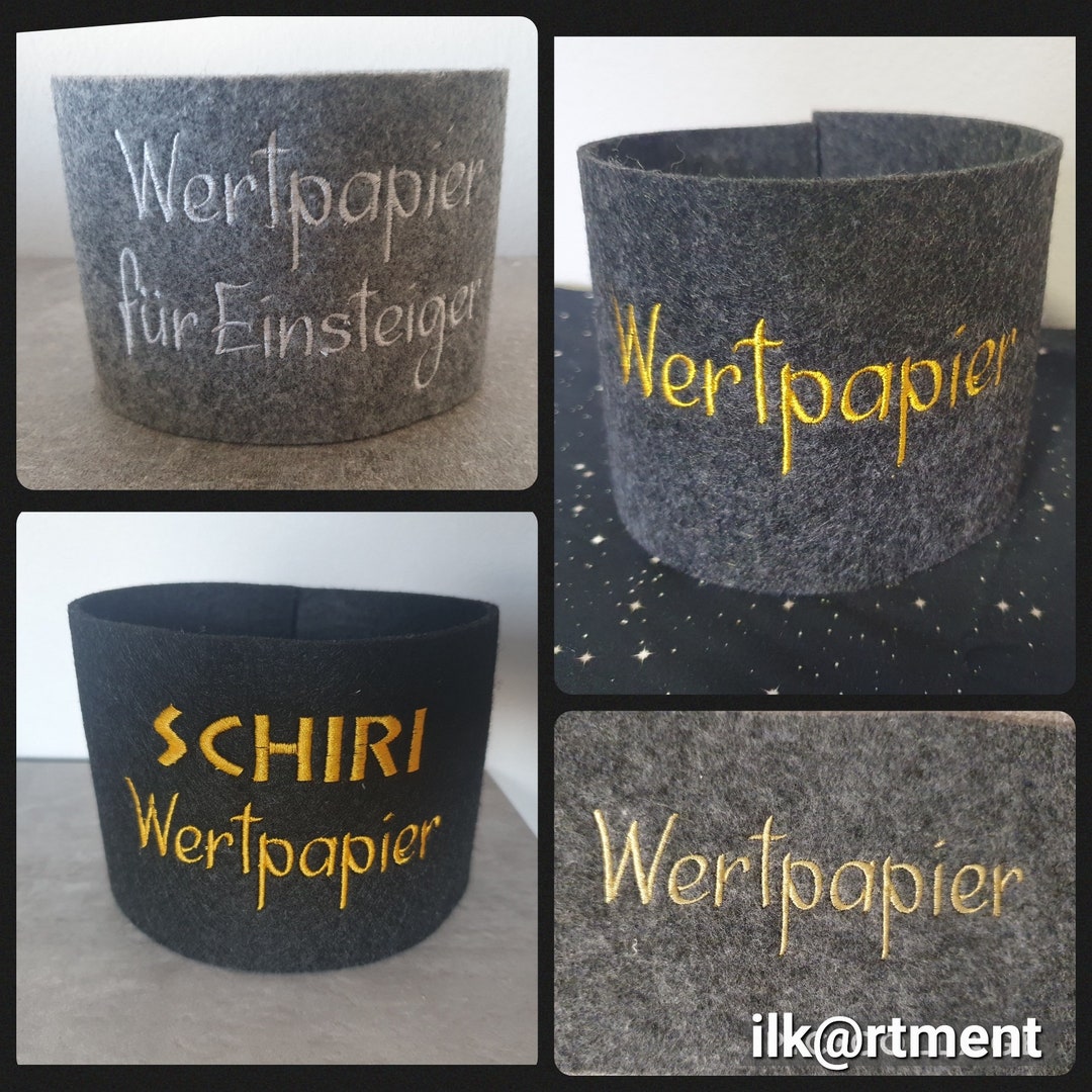 FELT BANDEROLE Toilet Paper Toilet Paper Securities - Etsy