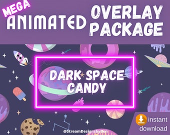 Candy Twitch Panels - Etsy