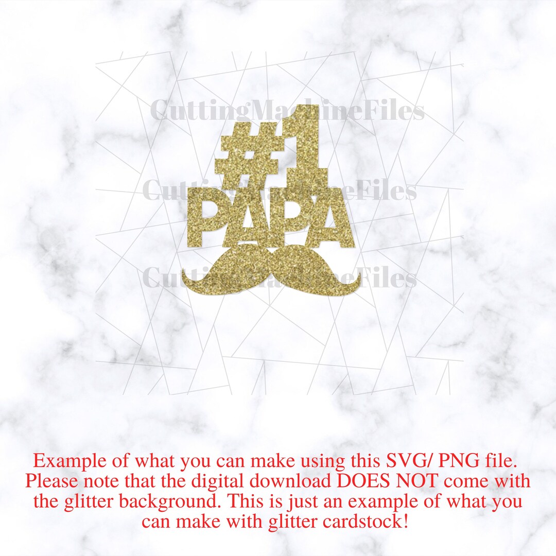 No.1 Papa Svg/png, Father's Day Svg/png,decoraciones En Españolsvg/png ...