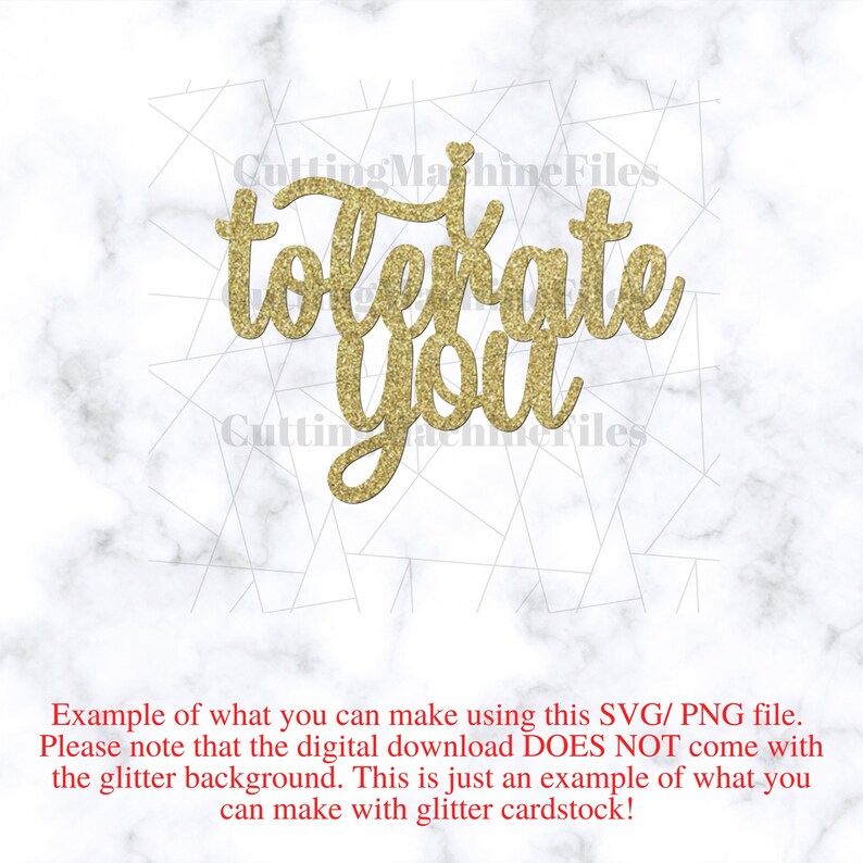 Te tolero Svg San Valentín SVG / PNG Strawberry Topper Svg - Etsy México