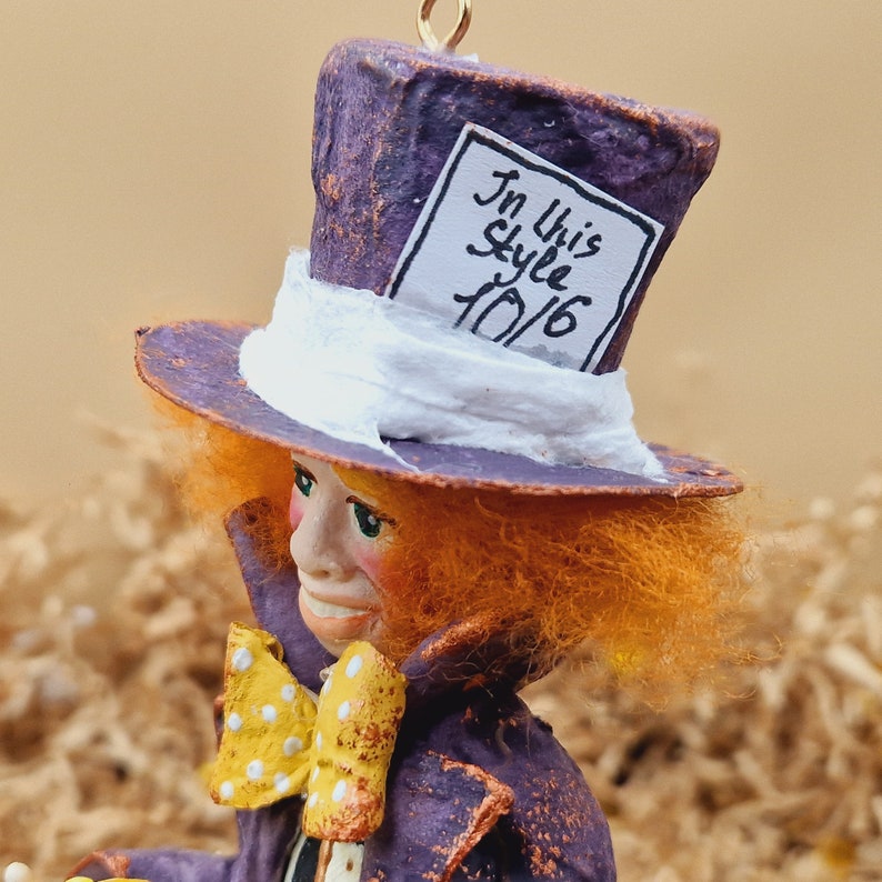 Mad Hatter, Alice in Wonderland Toys, Christmas Tree 2023 Ornaments ...