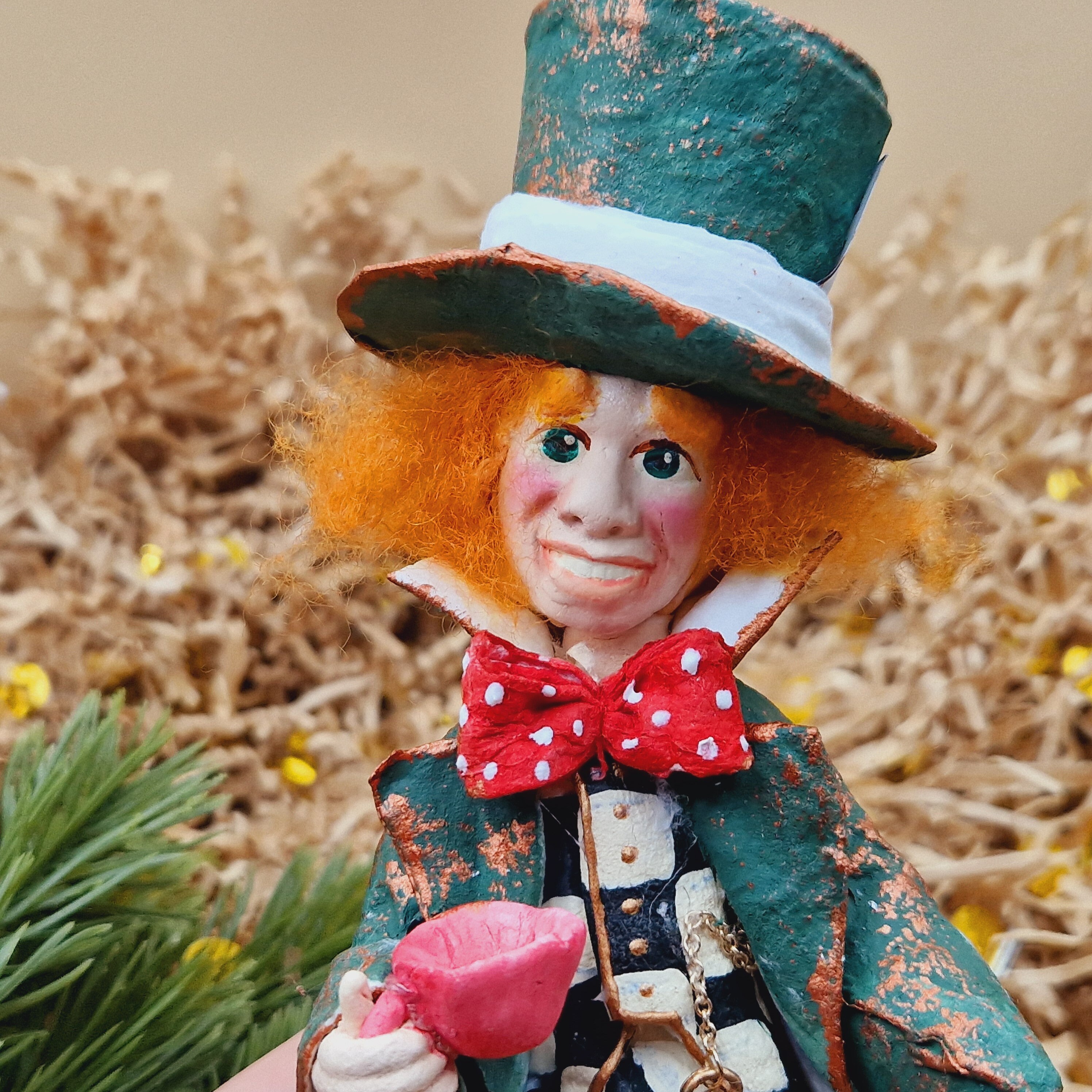 Mad Hatter, Alice in Wonderland Toys, Christmas Tree 2023 Ornaments ...