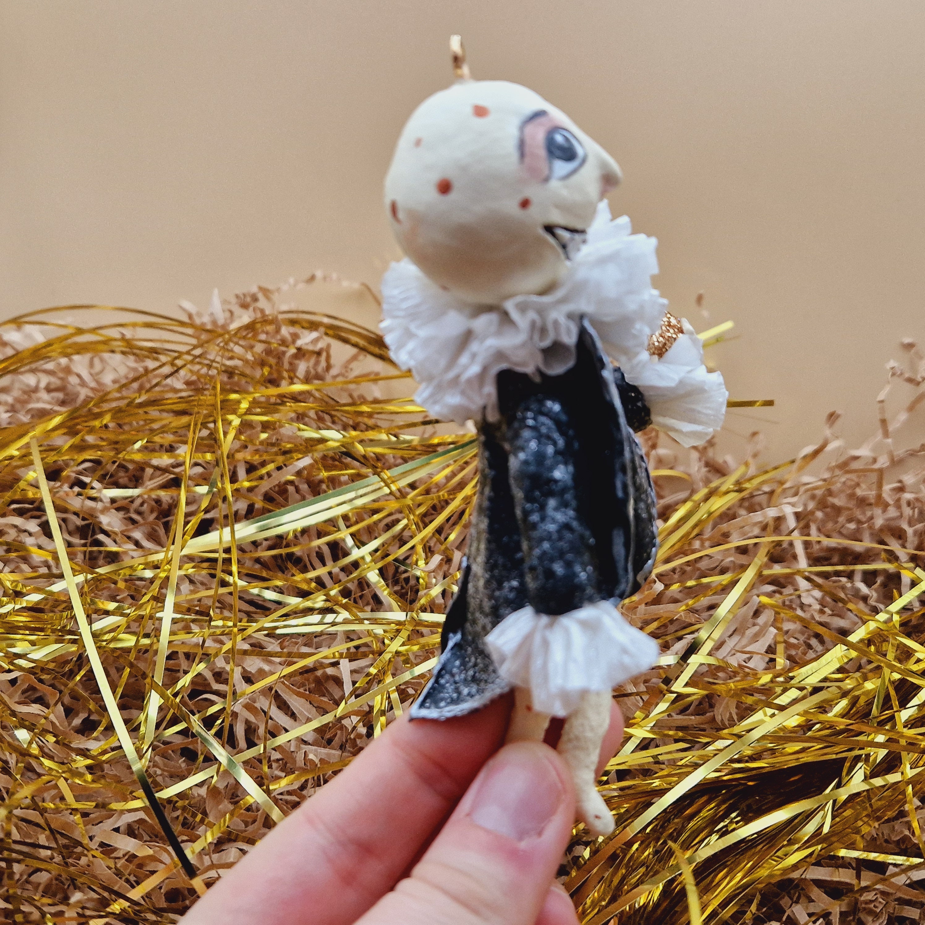 Moon Man, Spun Cotton Toys, Vintage Style Toys, Home Decor, Collectible ...