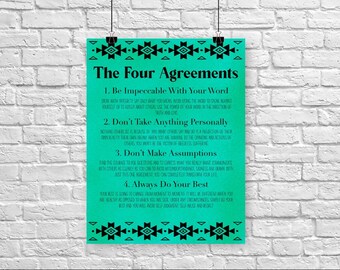 The Four Agreements | Etsy UK