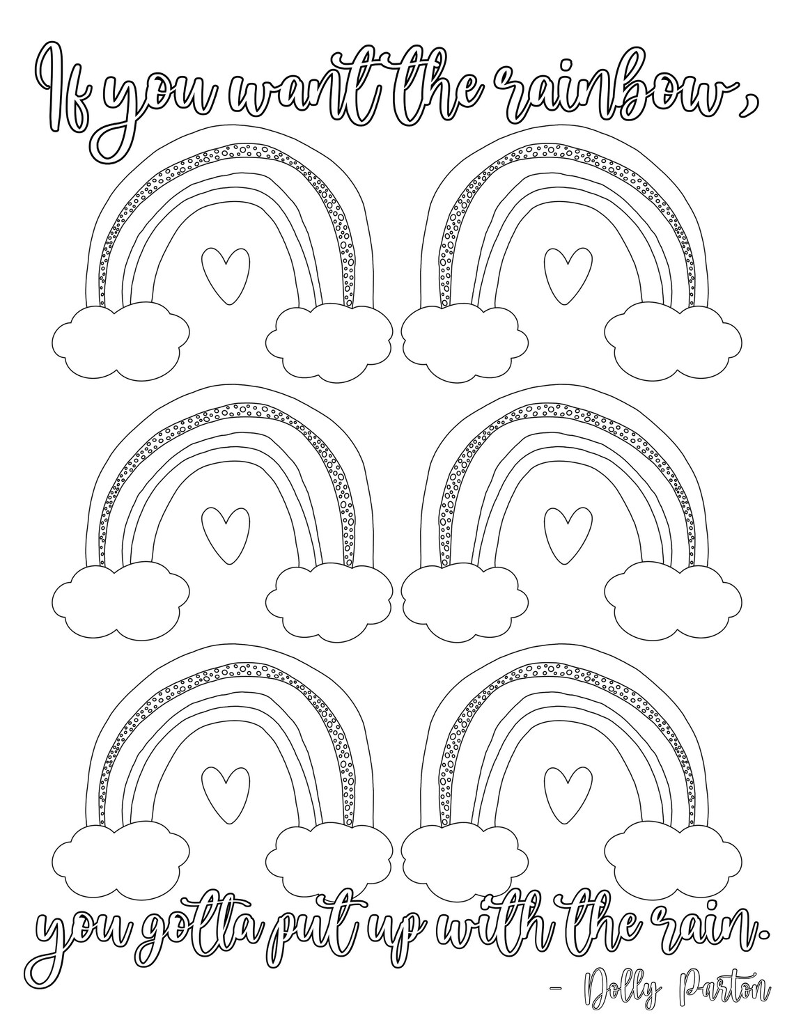 Coloring Book Instant Download Set Dolly Parton Set of 3 - Etsy
