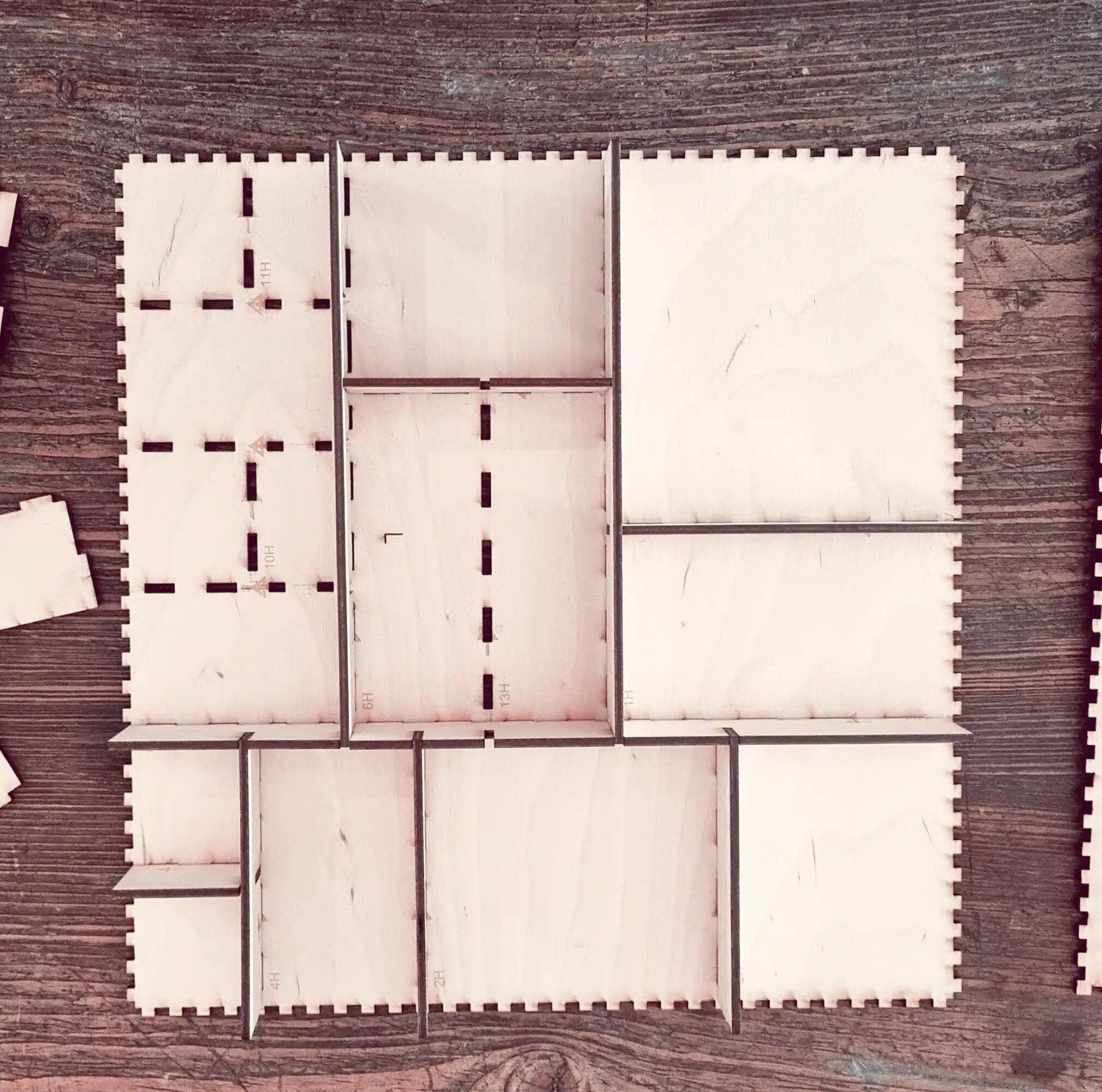 DIY Letter Case Made of Wood - Etsy