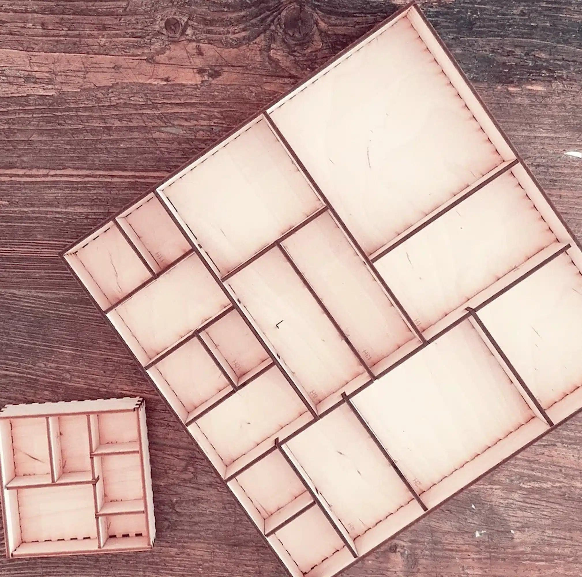 DIY Letter Case Made of Wood - Etsy