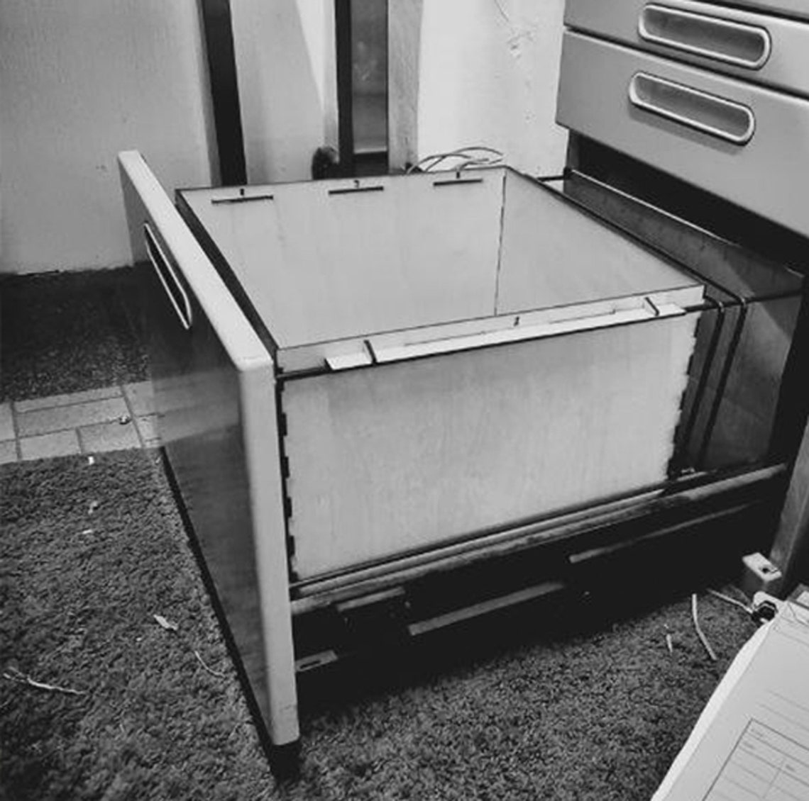 Wooden Box for Hanging File Cabinet - Etsy