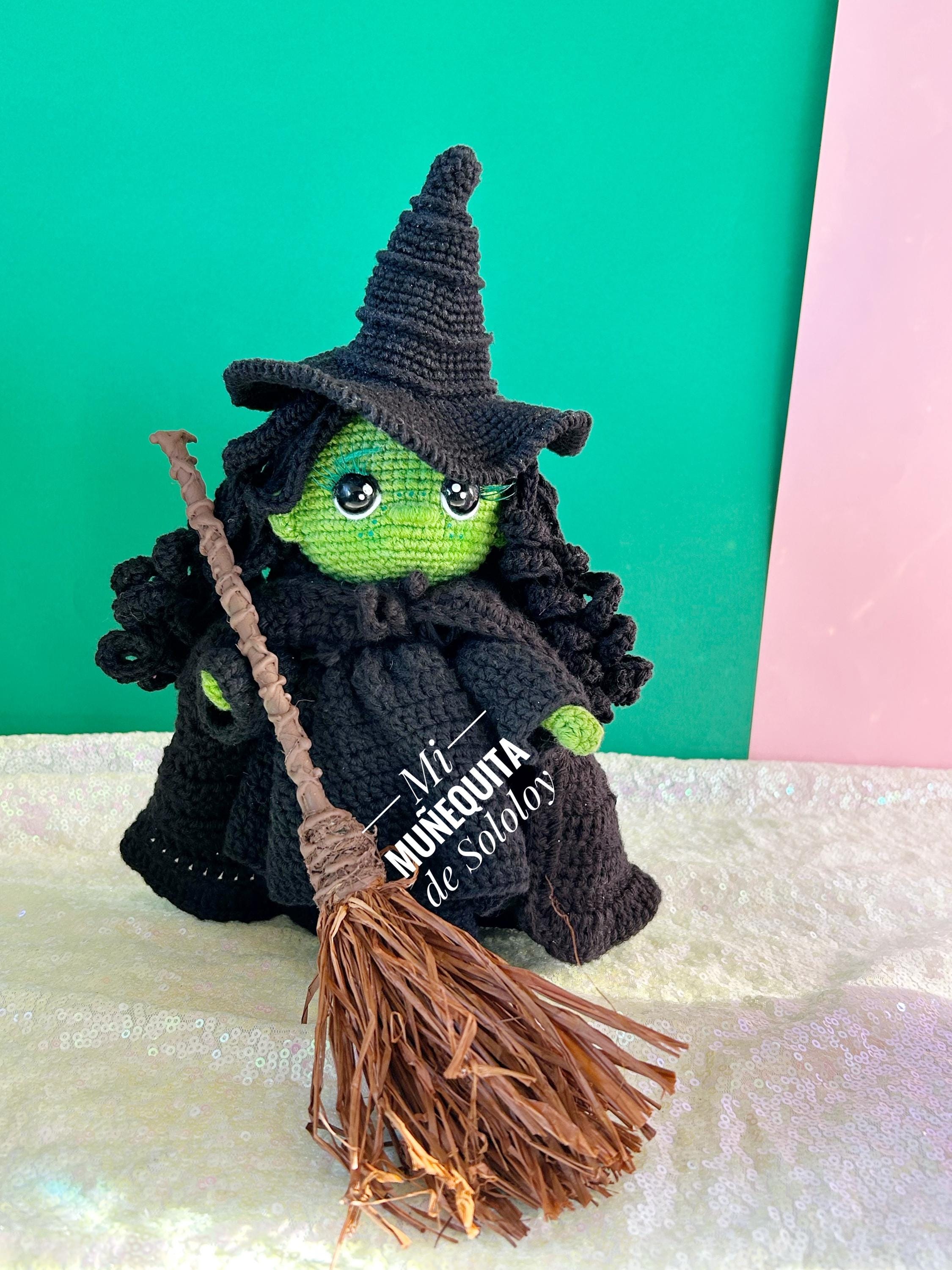 Elpha Witch Doll /amigurumi/ Physical Product/wizard of Oz /wicked Doll ...