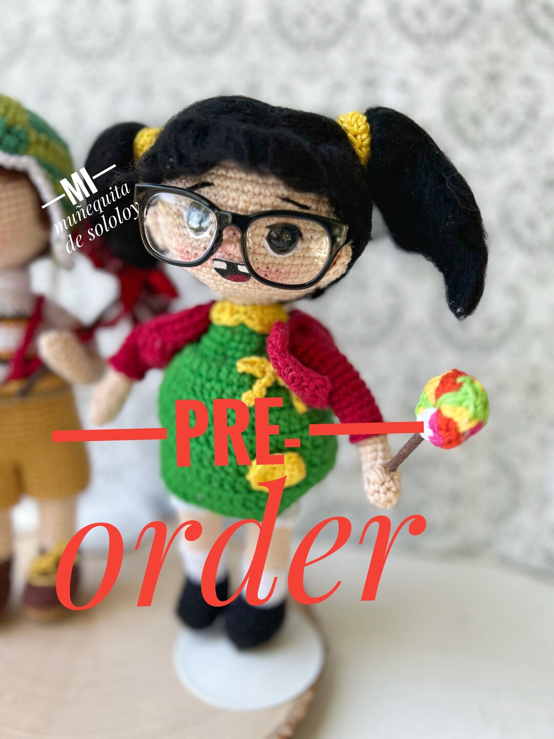 Chili Pre-order Doll Inspired by Chavo Del 8 / Amigurumi / Chilindrina ...