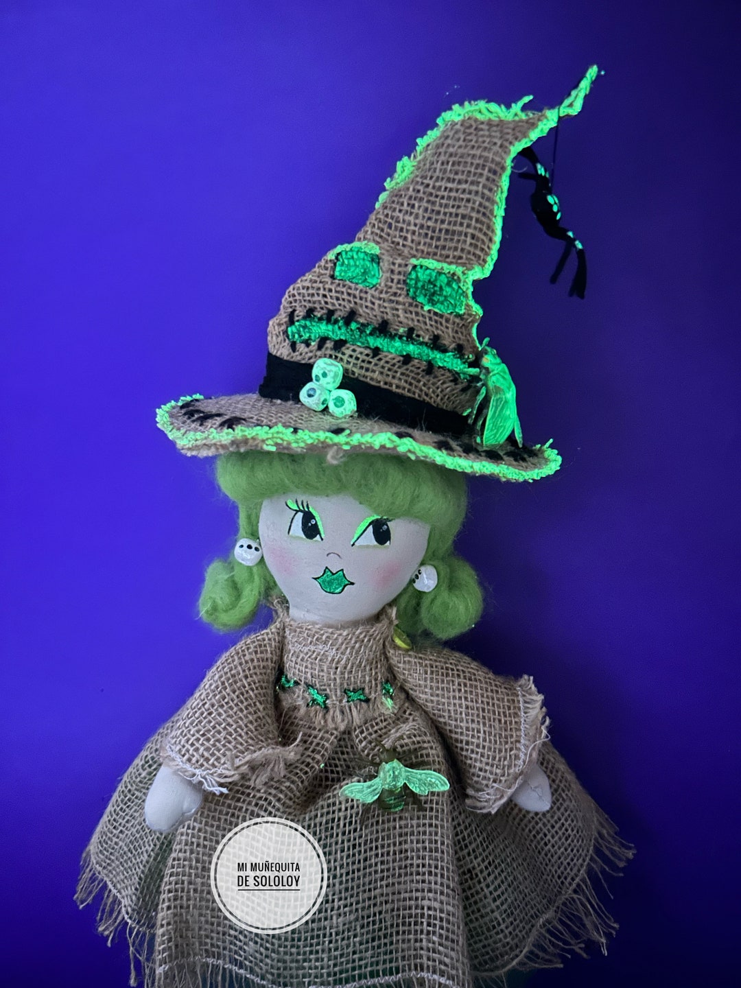 Oogie Boogie Doll/glow in the Dark/ Nightmare Before Christmas - Etsy