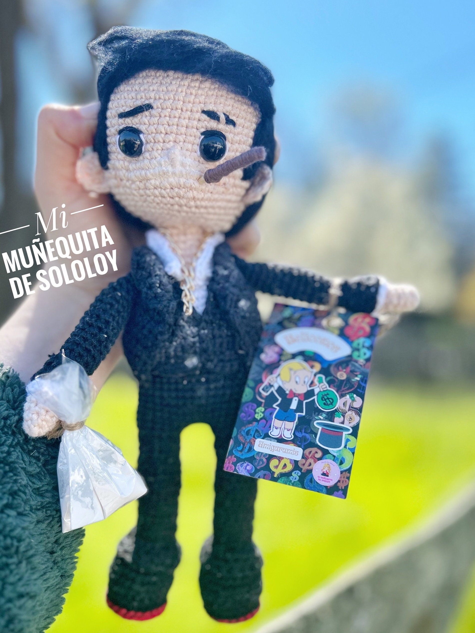 Scarface/ Tony Montana Doll /amigurumi - Etsy