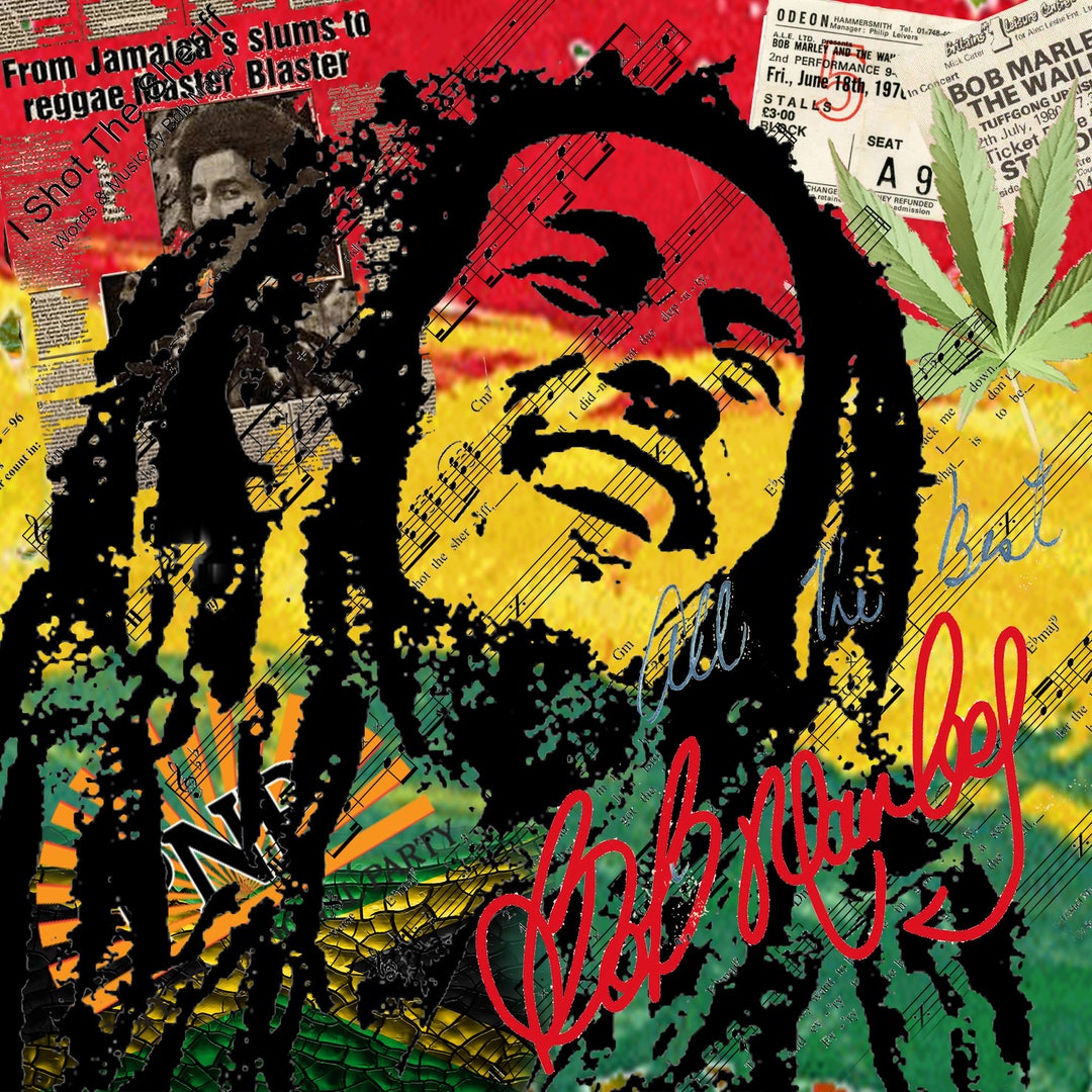 Luc Reggae Pop Art Giclée Print, Limited Edition - Etsy UK