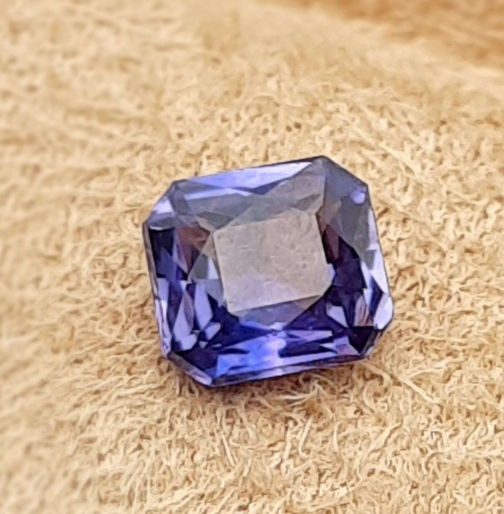Natural Violet Sapphire 1.05ct Octagon Shape Purple Sapphire - Etsy UK