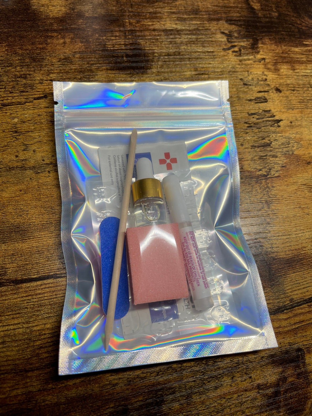 Nail Prep Kit W/ Cuticle Oil Nail Kit Prep Kit - Etsy