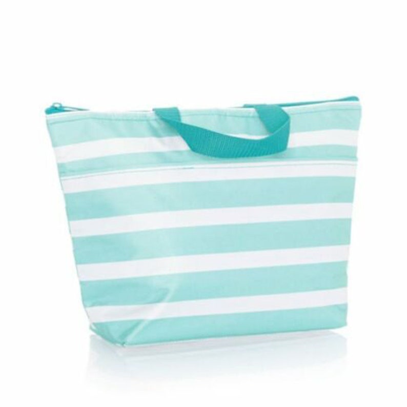 S1-3 Thirty-one Thermal Tote Bag in Blue Cabana Stripe - Etsy