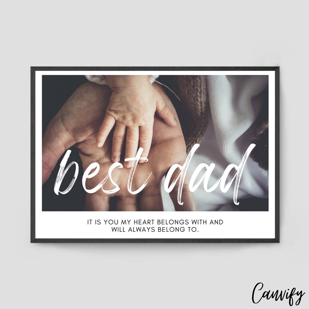 Personalized Papa Father's Day Gift I Papa Poster Personalized I Father ...