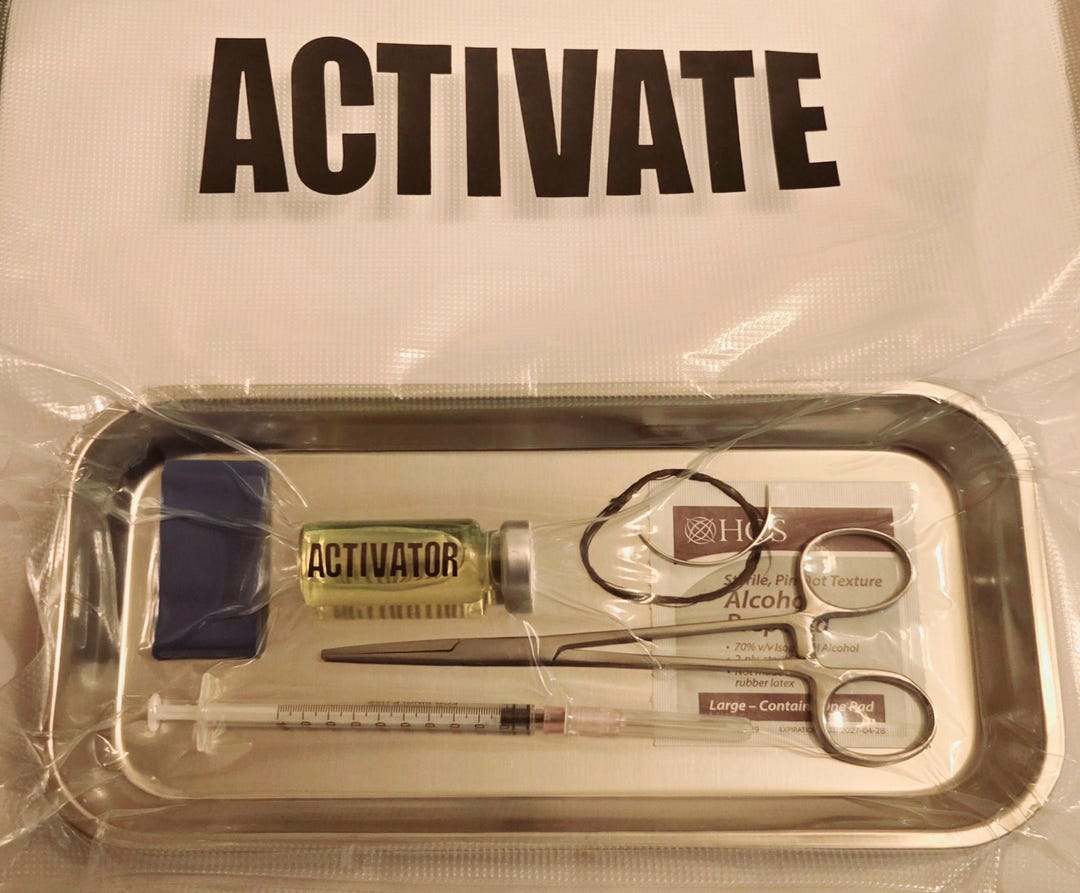 ACTIVATE Set From THE SUBSTANCE - Movie Inspired Prop - Etsy