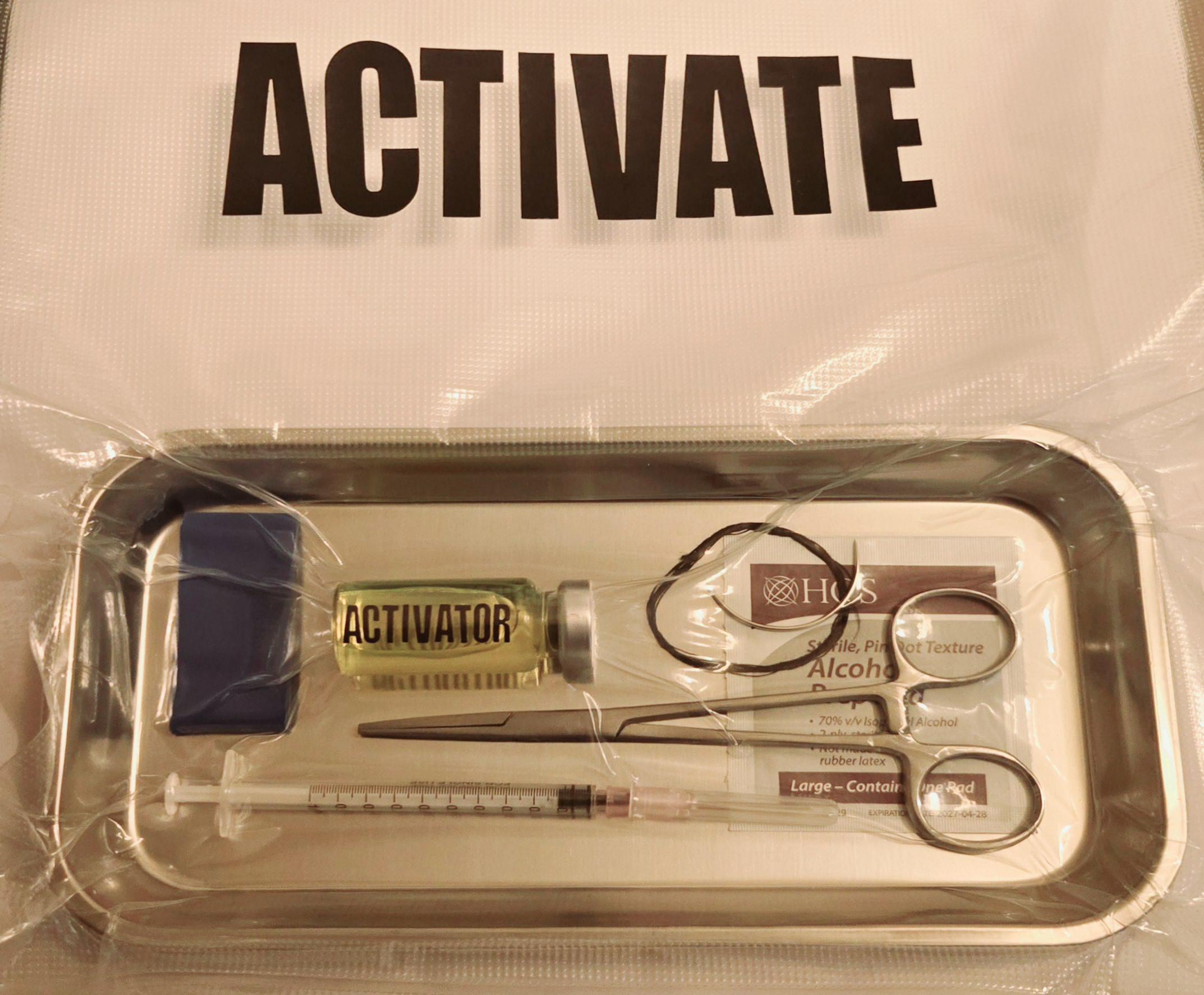 ACTIVATE Set From THE SUBSTANCE Movie Inspired Prop - Etsy