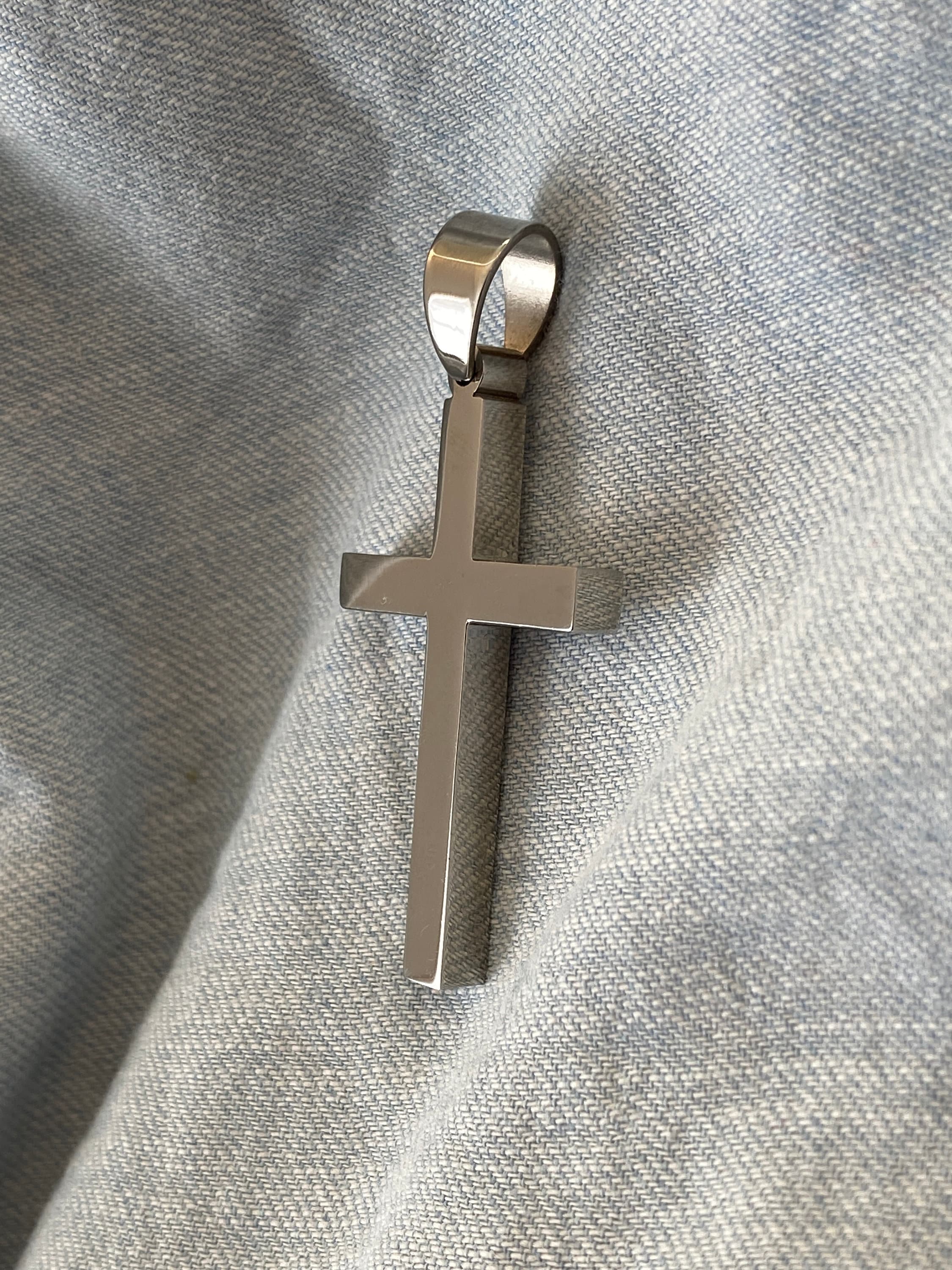 Stainless Steel Cross Pendant modern Plain Cross Pendant plain Cross ...