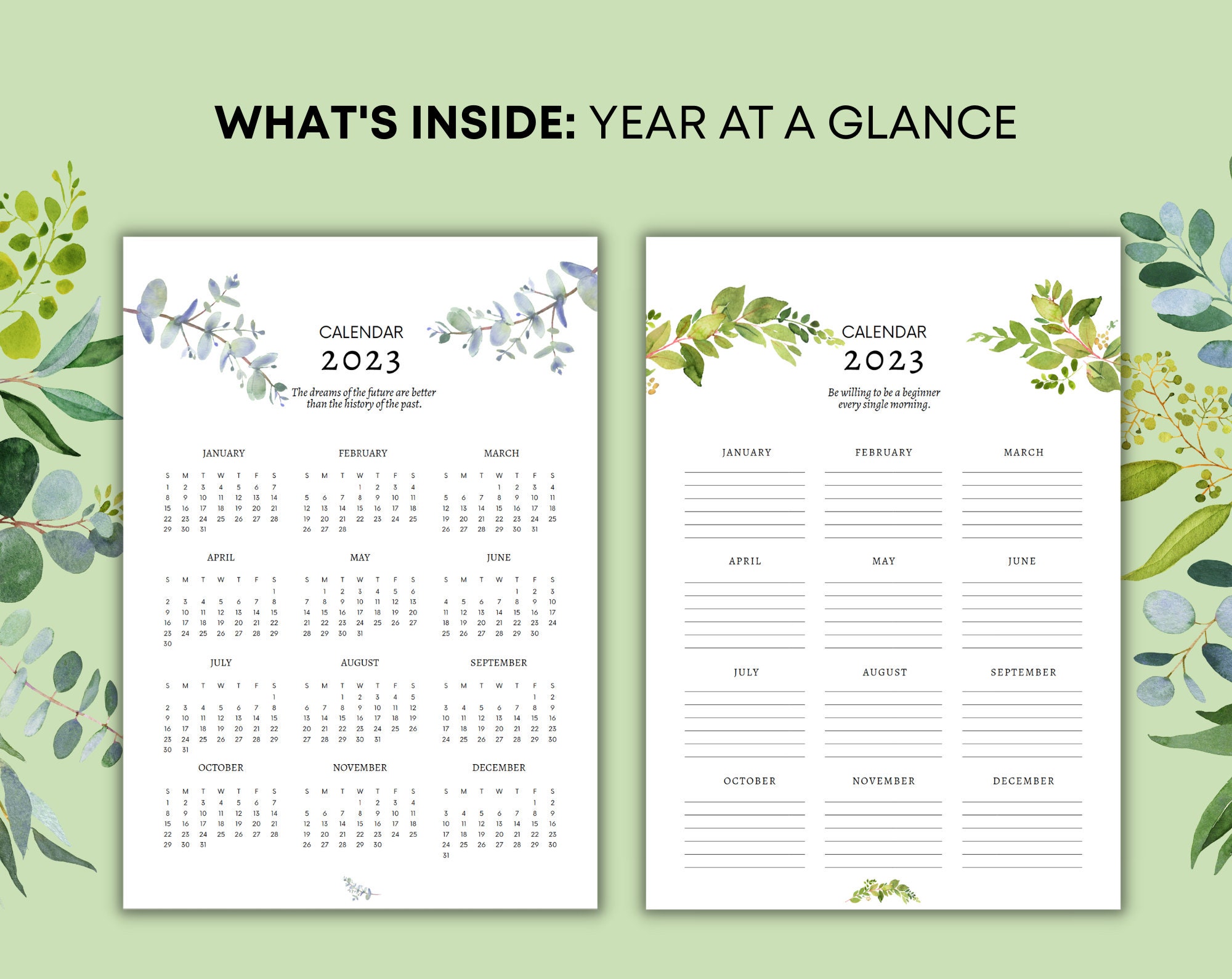 2023 Monthly Calendar. Printable Calendar. US Calendar 2023. Calendar ...