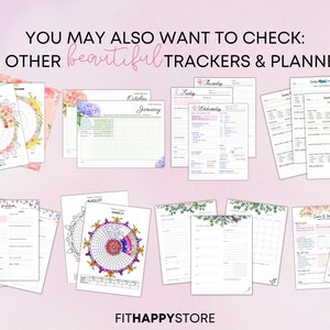 31 Day Habit Tracker Printable, 31 Day Habit Tracker Circle, 4 Week ...