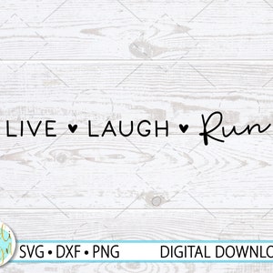 Running SVG, Modern Running SVG, Live Laugh Run, Fitness SVG, Track and ...