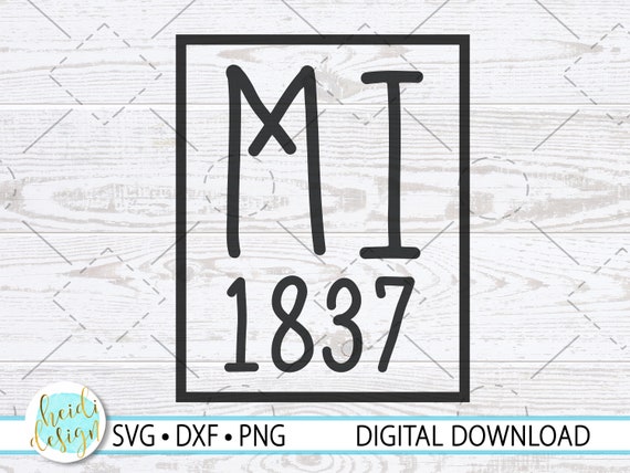 Michigan SVG MI SVG Michigan Svg for Cricut Michigan - Etsy