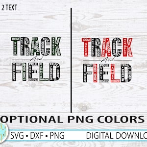 Track and Field SVG, Track and Field SVG for Cricut, Track and Field ...
