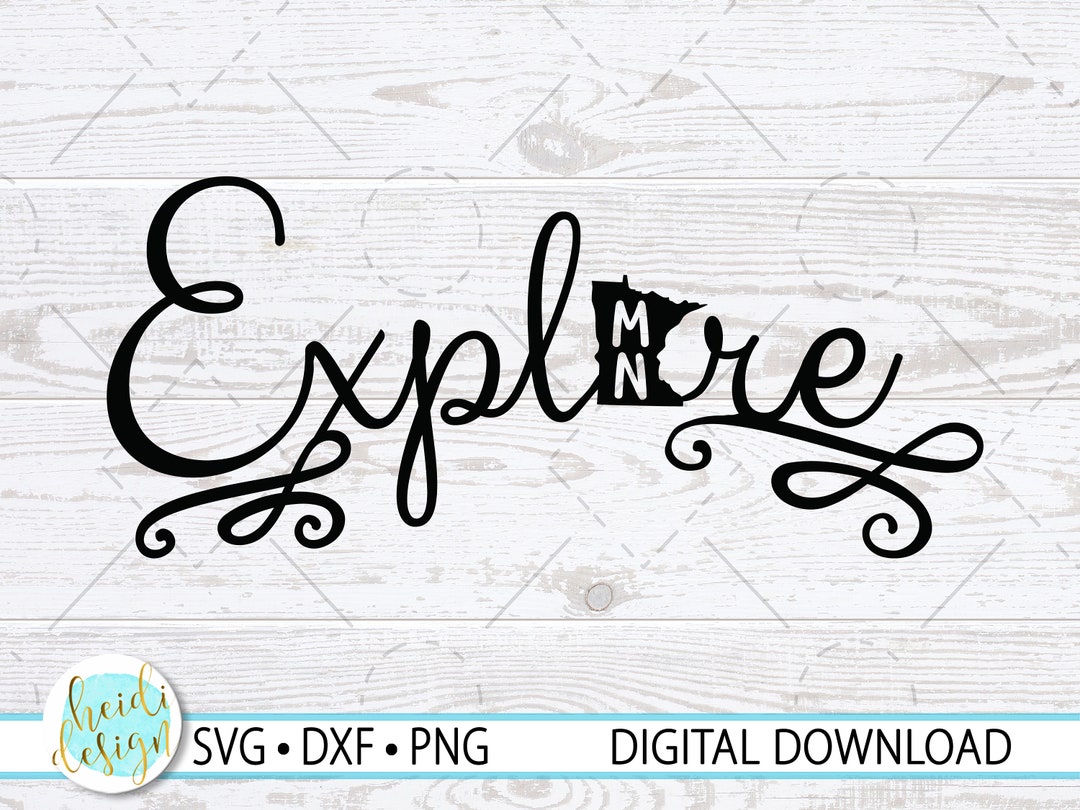 Minnesota Camping SVG, Explore Minnesota SVG, Instant Download ...