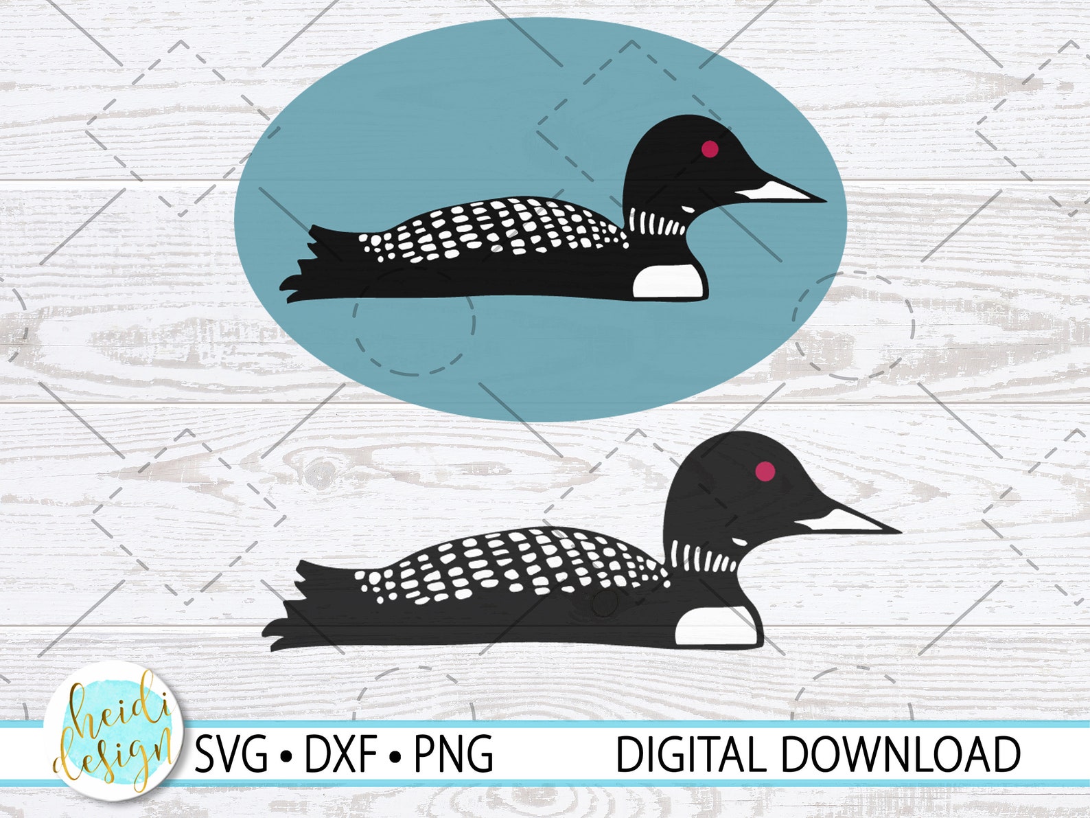 Loon SVG, Instant Download, Loon Clip Art, Lake Life PNG, Loon PNG ...