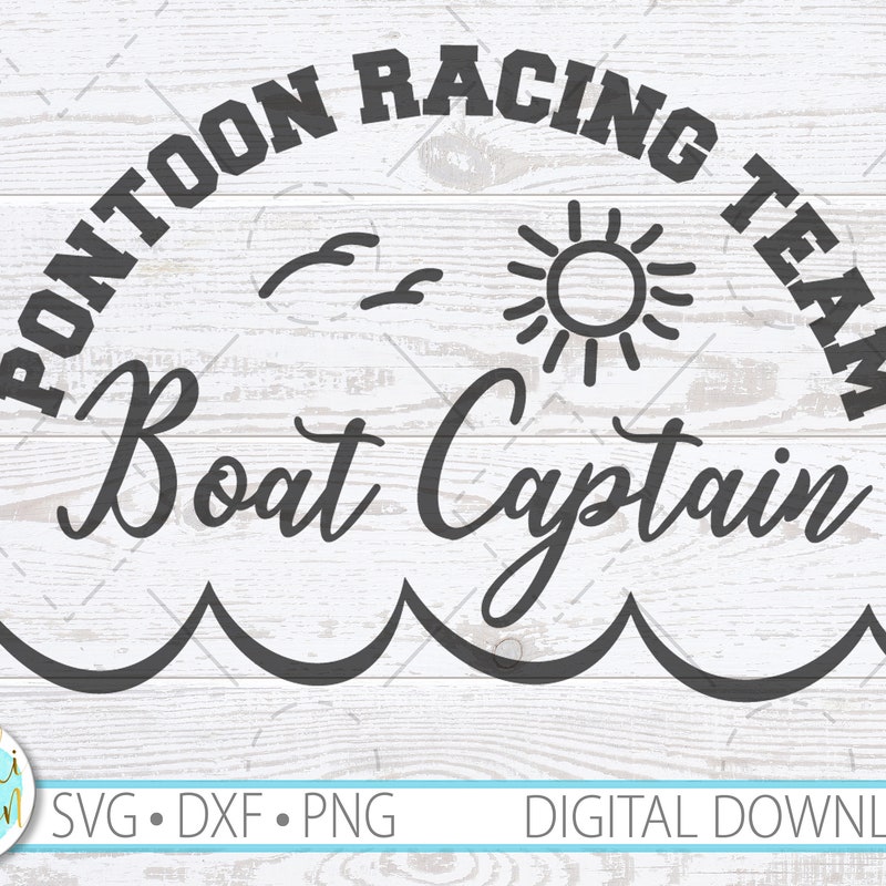 Boat Captain Svg - Etsy