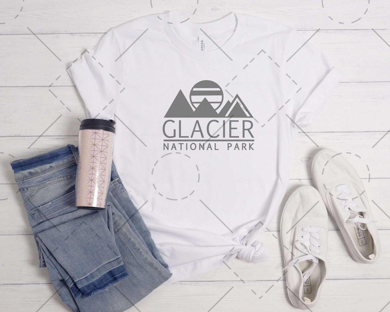 Glacier National Park SVG National Park SVG Glacier SVG | Etsy
