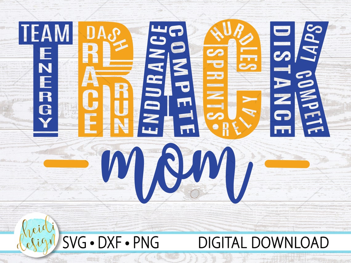 Track Mom SVG, Track SVG for Cricut, Track and Field SVG, Track and ...