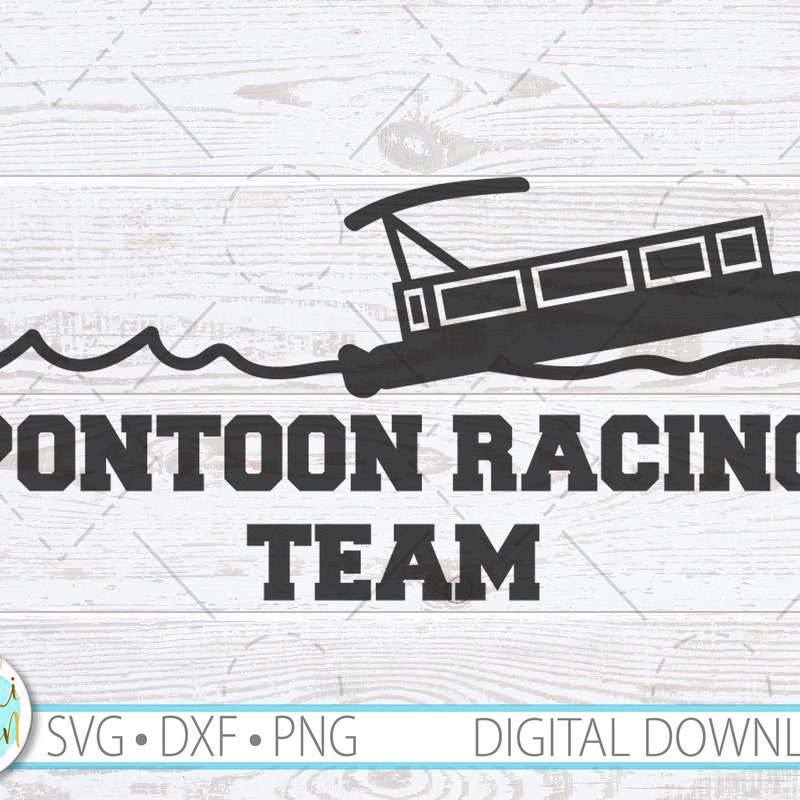 Pontoon Svg - Etsy