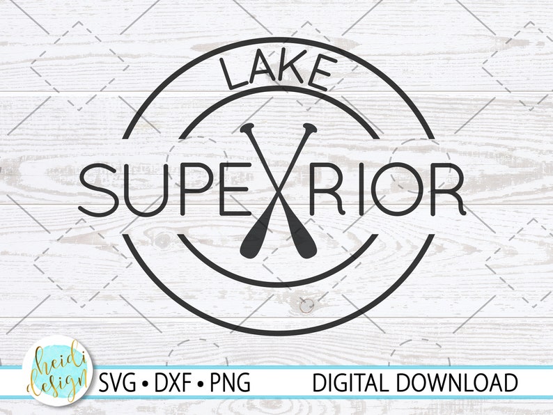 Lake Superior SVG Lake Superior Sign Great Lakes SVG | Etsy