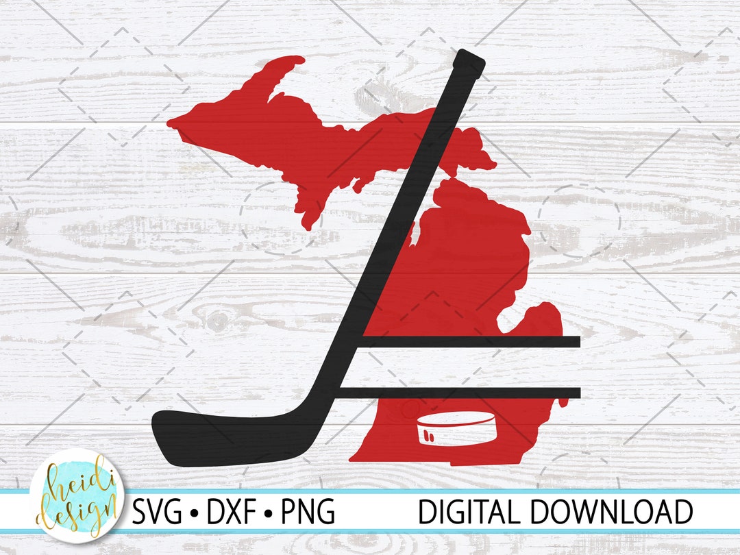 Michigan Hockey, Michigan Hockey SVG, Michigan SVG, Michigan Door Sign ...