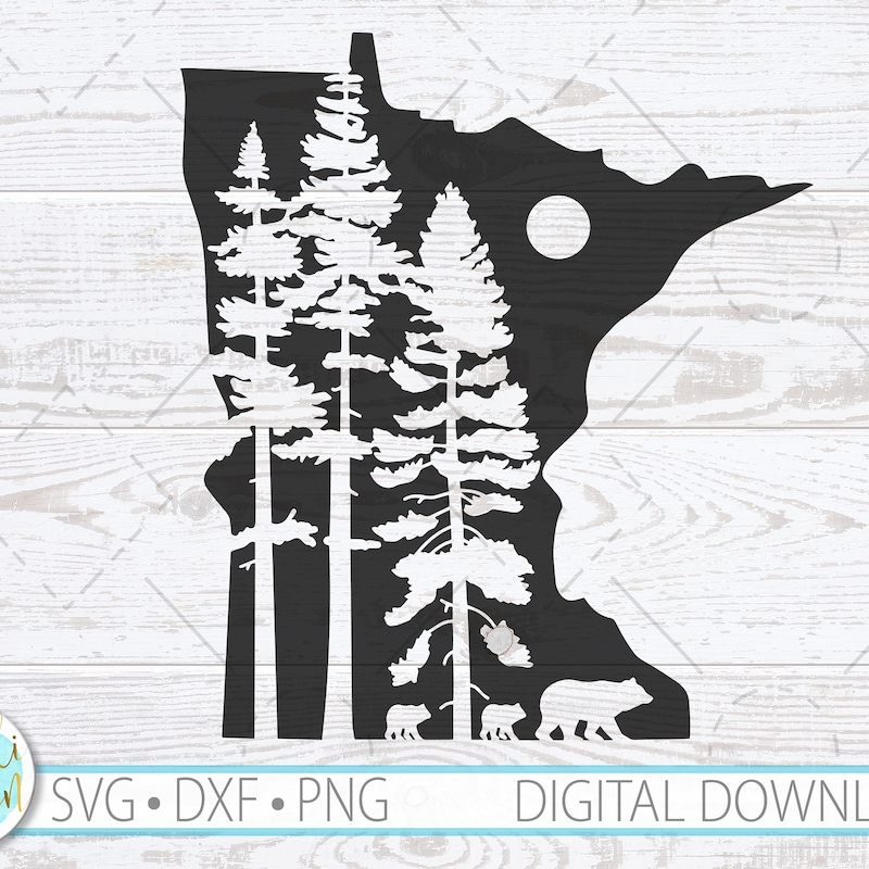 Minnesota Outline - Etsy