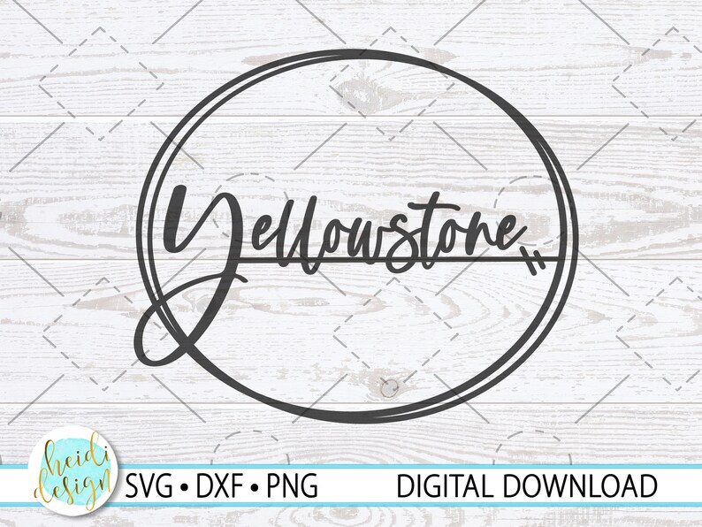 Yellowstone SVG Yellowstone National Park SVG Instant - Etsy