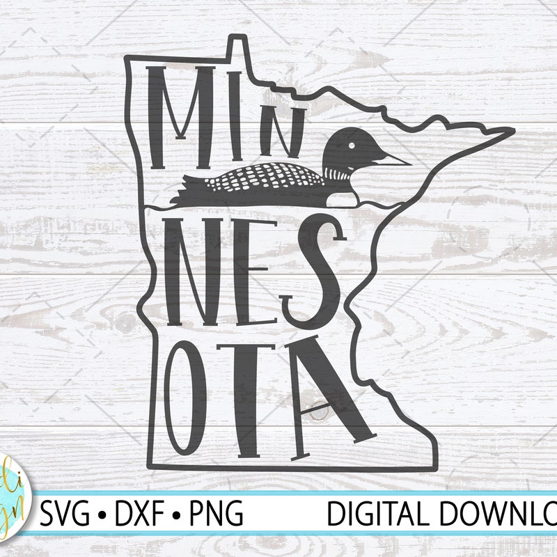 Minnesota State Svg - Etsy
