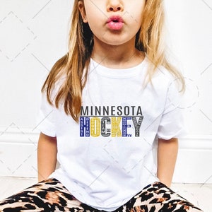 Minnesota Hockey SVG, MN Hockey Design, Layered Hockey Cut File, - Etsy