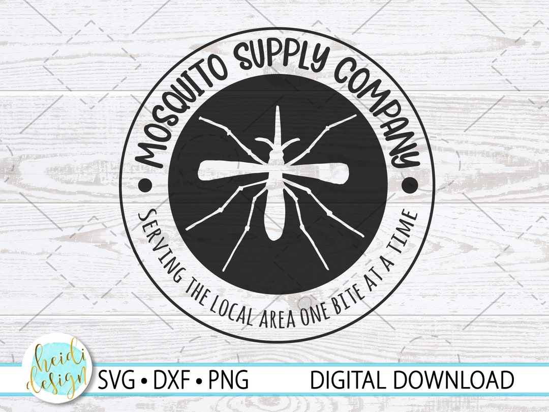 Mosquito SVG Design, Funny Mosquito SVG, Camping SVG, Hiking T-shirt ...
