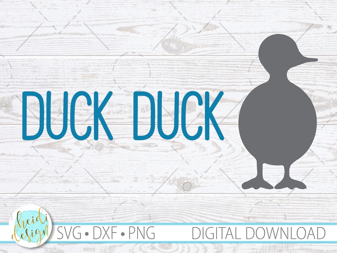 Duck Duck Gray Duck Duck Duck Gray Duck SVG Duck Duck Goose | Etsy