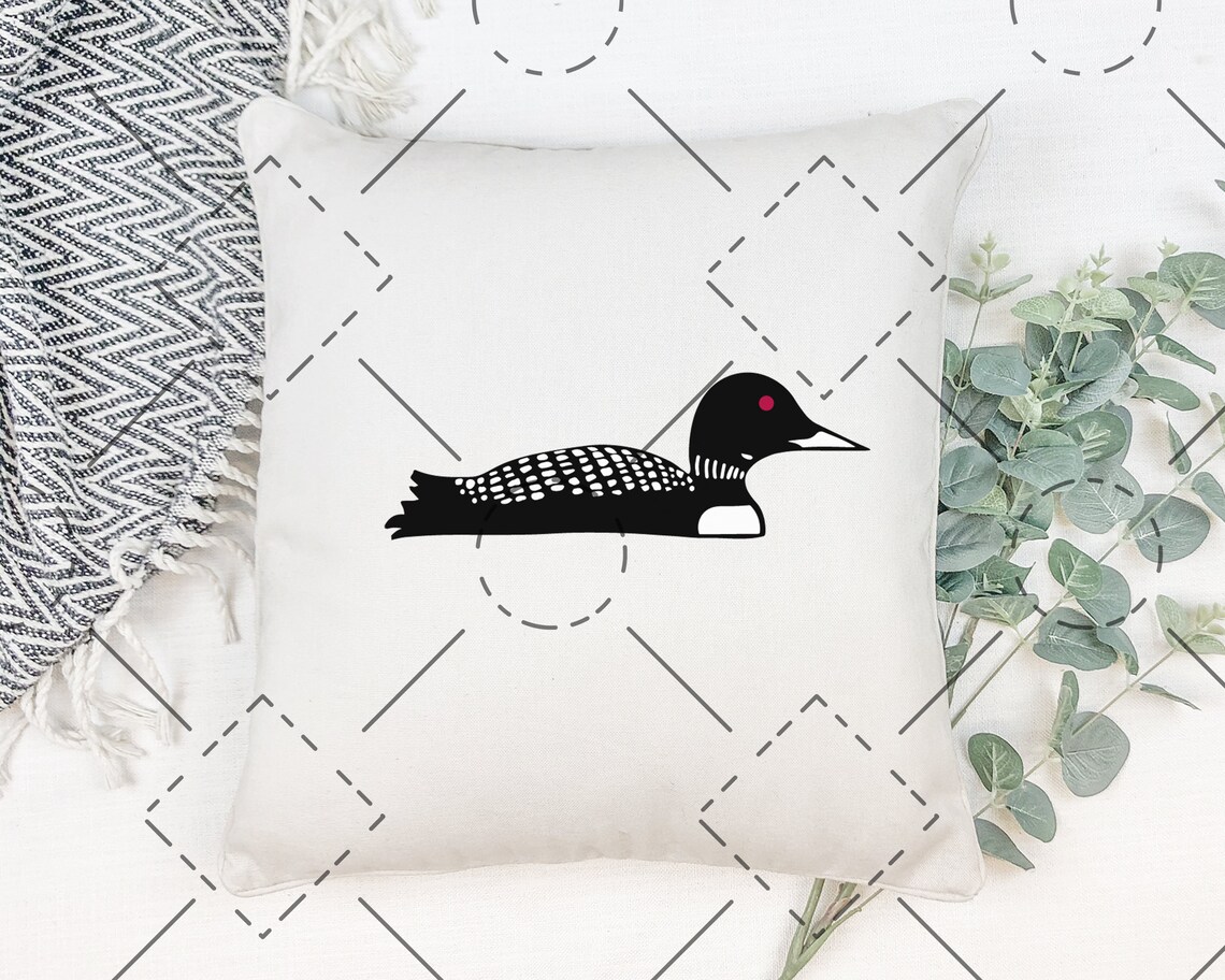 Loon SVG Instant Download Loon Clip Art Lake Life PNG Loon | Etsy Canada