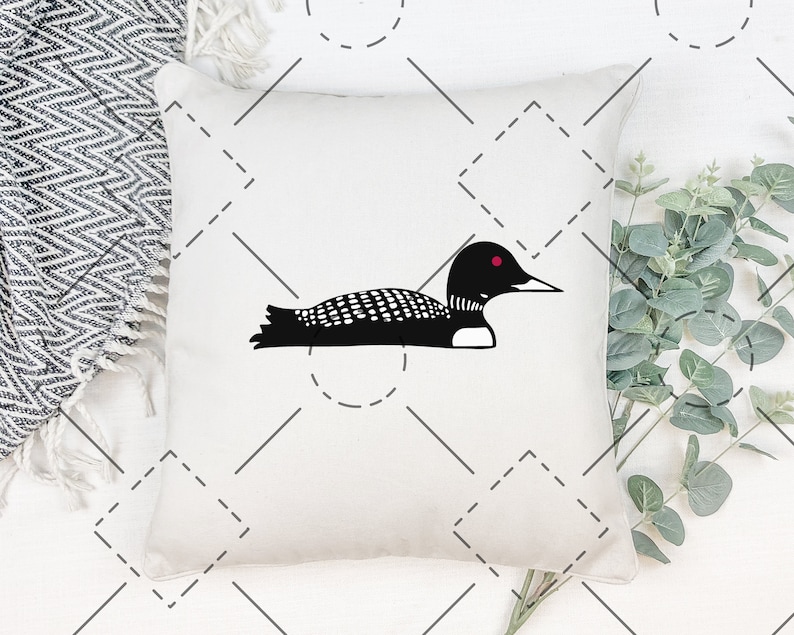 Loon SVG Instant Download Loon Clip Art Lake Life PNG Loon - Etsy