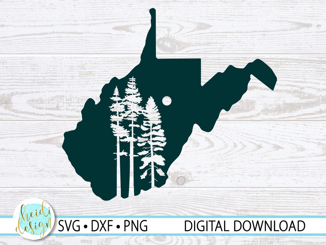 West Virginia SVG, West Virginia Camping SVG, West Virginia Design for ...