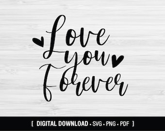 Forever Svg File | Etsy