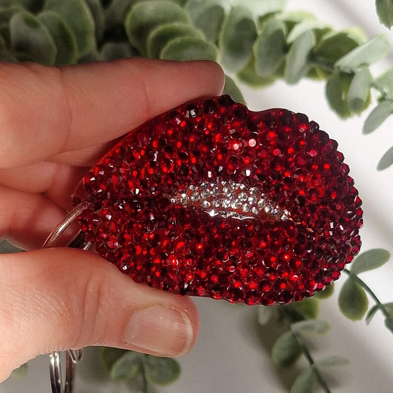 Stylish Lips Keychain, Limited Edition Gift, Present for Girlfriend. - Etsy